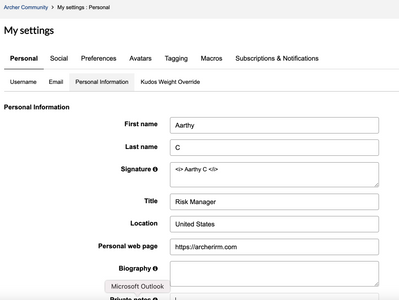 Blogs.How to set up your Profile and Picture