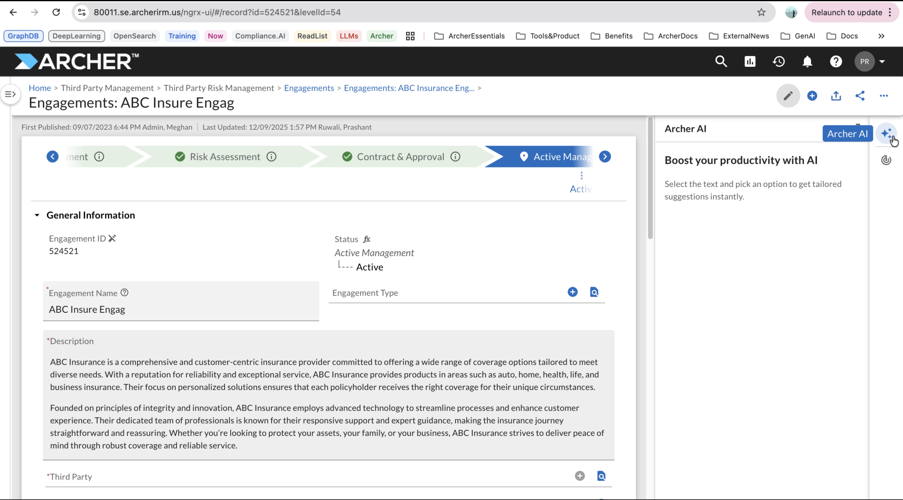 Blogs.Introducing AI in Archer SaaS - AI Writing Assist