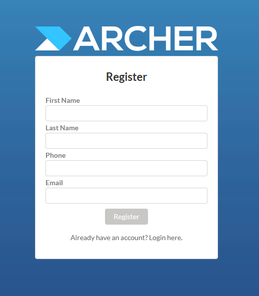 Blogs.How to Create an Archer Community Account