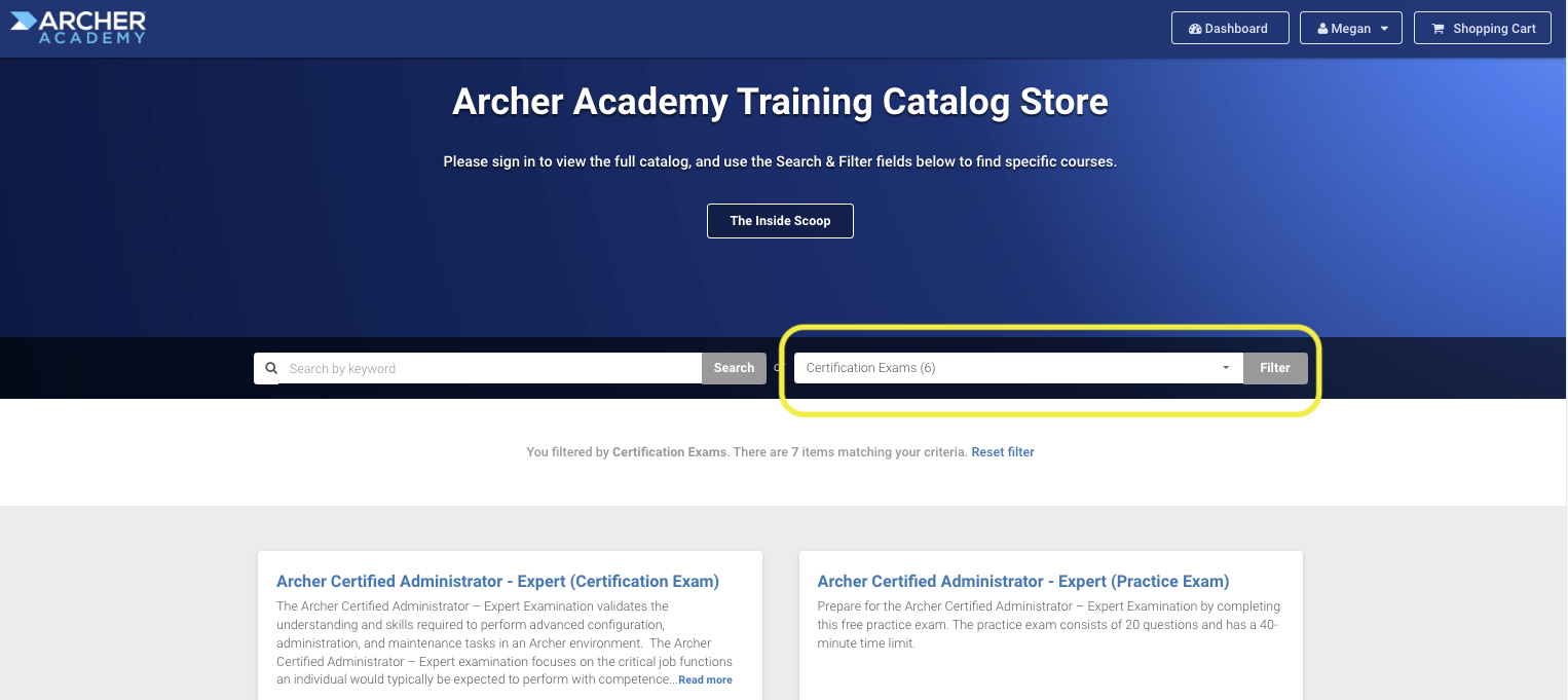 Blogs.Where to find Exams