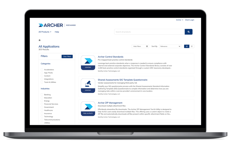 Archer Exchange - Home