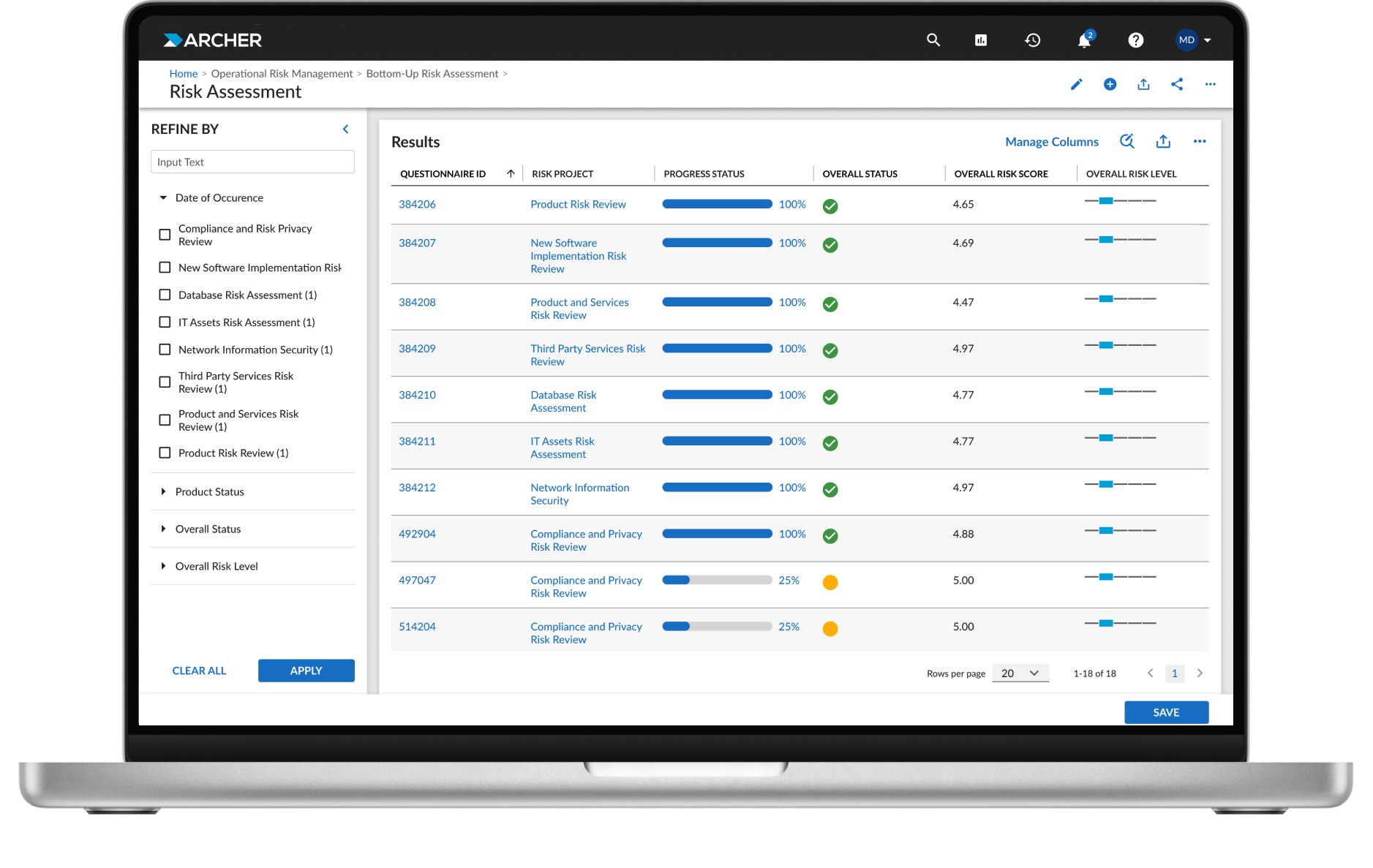 Archer Platform - Home